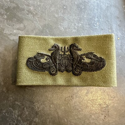 Vietnam War Era Embroidered US Coast Guard Port Security Badge Patch ...