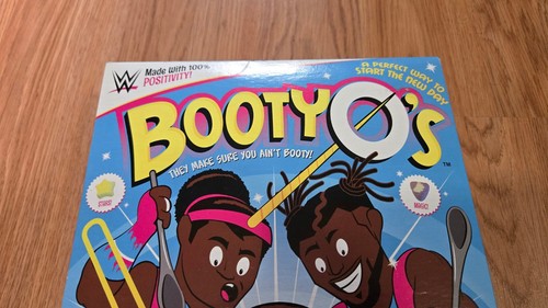 2 Boxes of WWE Booty O's Breakfast Cereal Genuine for sale online | eBay