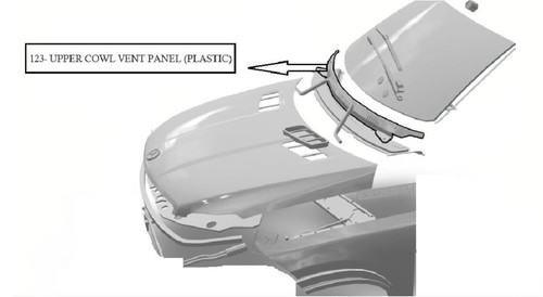 2011-2020 Toyota Sienna Cowl Vent Panel 55708-08040 OEM. | eBay