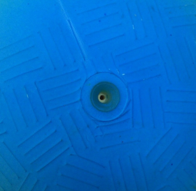 Neon Rainbow Colors Rubber Playground Ball, 9 Inch Indoor Outdoors Very ...