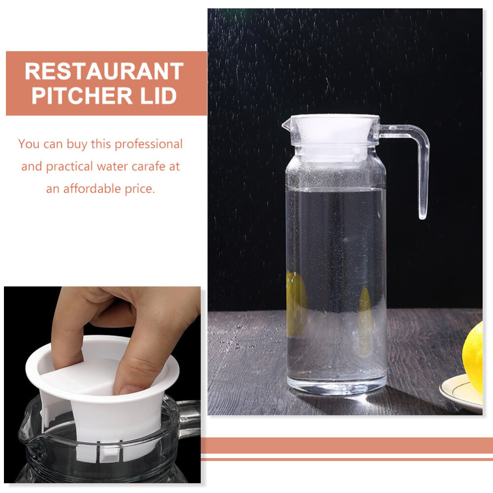 6 Pcs Carafe Accessories Cold Drink Jug Covers Cooler Lid Water Home ...