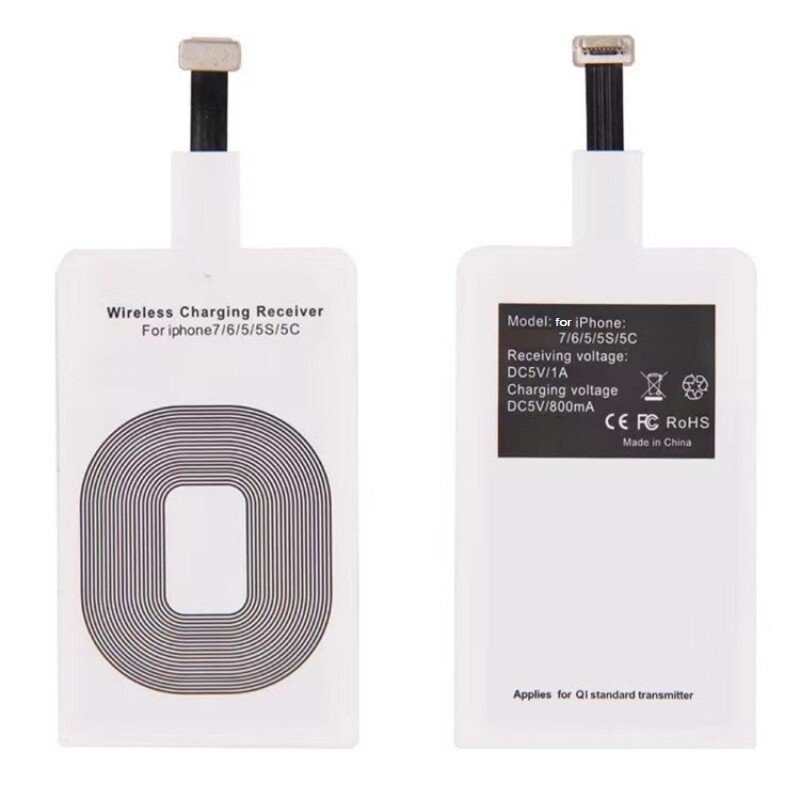 Wireless Fast Charging Receiver Mobile Phone USB / Type-c Micro Charger ...