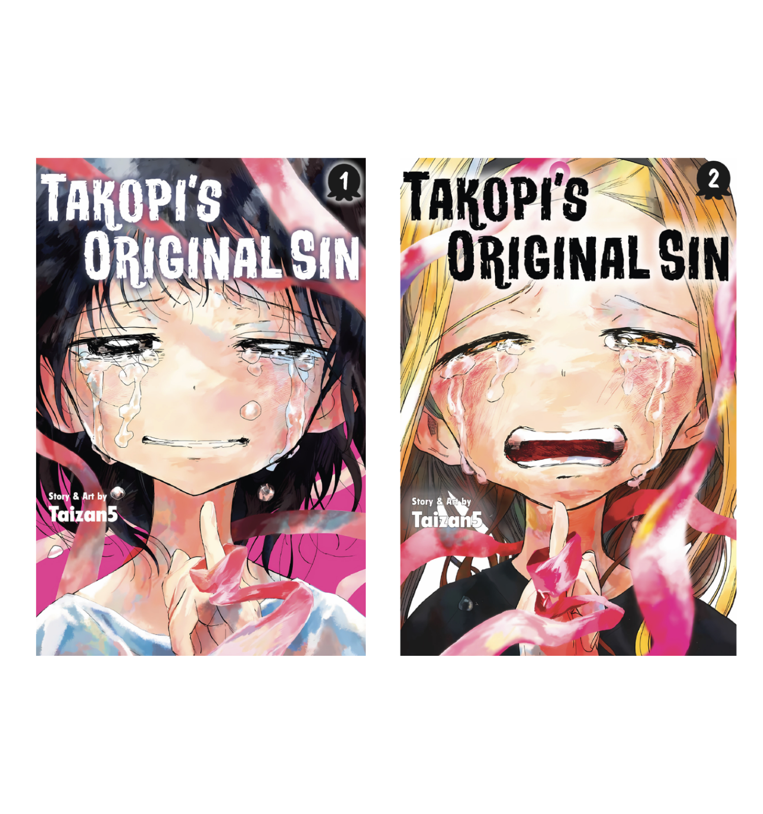 Takopi's Original Sin Manga by Taizan 5 Volume 1-2 Loose Set English Comic Books | eBay