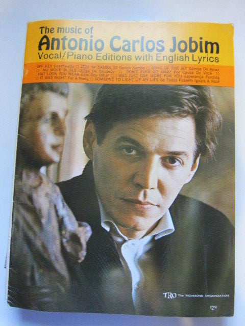 ANTONIO CARLOS JOBIM Music of English lyrics Bossa Nova songbook | eBay