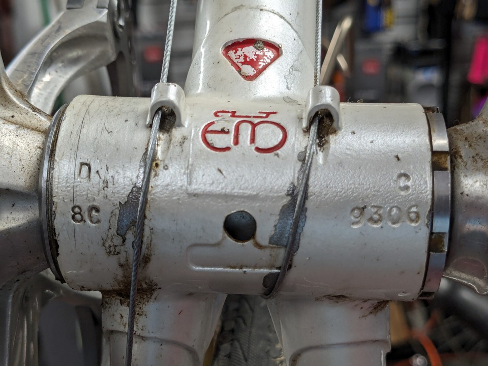 1991 Eddy Merckx Corsa 58cm road bike Columbus SL Shimano 3TTT Nitto ...