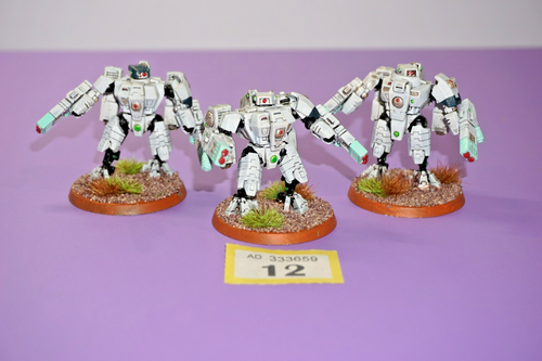 Warhammer 40k Tau Empire XV8 Crisis Battlesuit Team x 3 | eBay