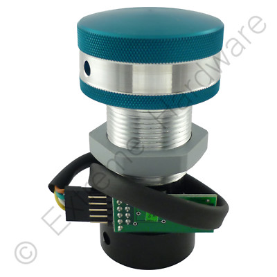 Ultimarc SpinTrak Arcade USB Rotary Spinner Small Flyweight & Blue ...