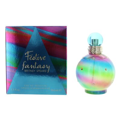 Festive Fantasy by Britney Spears, 3.3 oz EDT Spray for Women | eBay