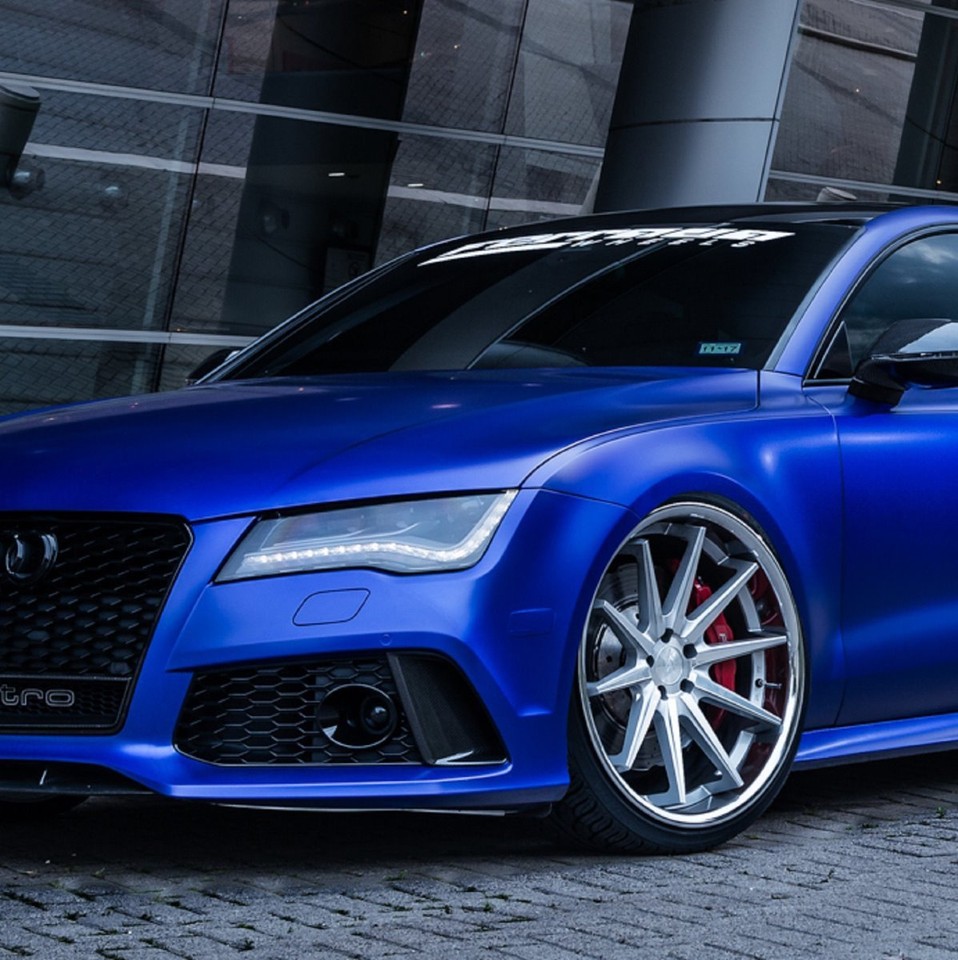 19x9.5 FERRADA FR4 SILVER w/ CHROME LIP CONCAVE WHEELS RIMS | eBay