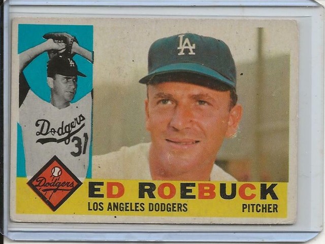 1960 Topps - High # #519 Ed Roebuck for sale online | eBay