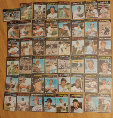 1971 Topps Baseball Cards - Stars, Stars, Stars UPDATED 7/30/25 | eBay