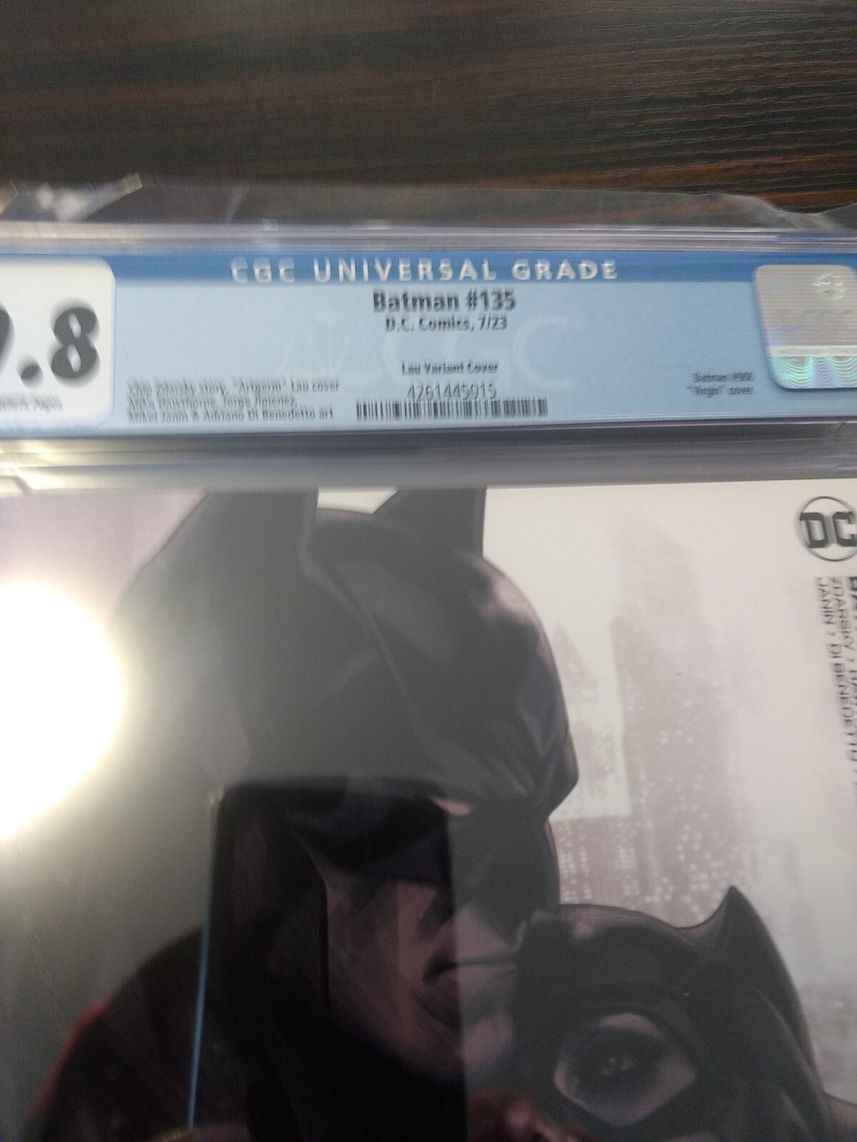 Batman #135 CGC 9.8 7/23 Lau Variant Cover DC Comics Catwoman Dawn ...