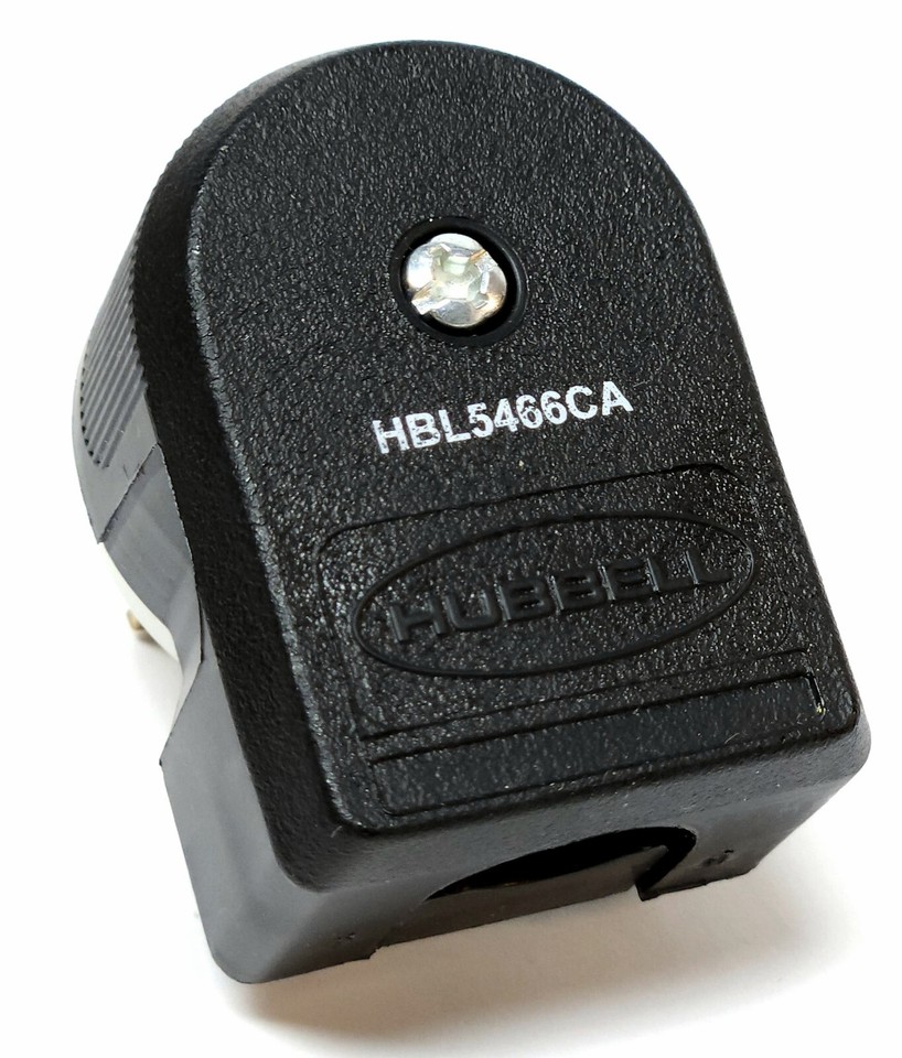 HUBBELL HBL5466CA 20 AMP 250 VAC HBL 5466CA Plug 3 Wire | eBay