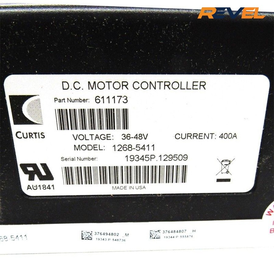 EZGO Curtis 1268-5411 Controller 48V DC 400A PDS Speed Controller PN ...