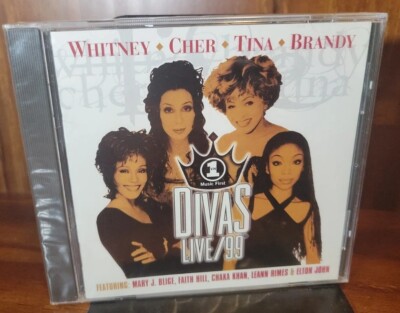 VH1 Divas Live 99 CD 1999 Arista Pop R&B Whitney Cher Tina Brandy Hill ...