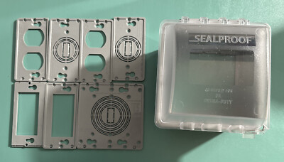 Outdoor Electrical Weatherproof Box Cover Clear Extra Deep In-Use 2 ...