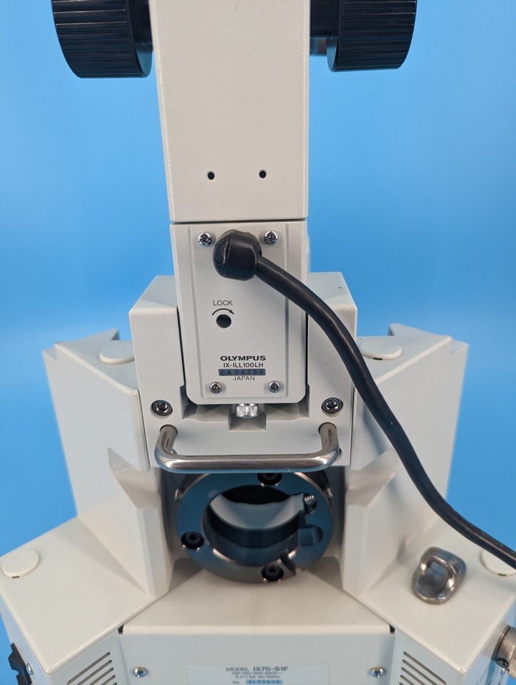 Olympus IX70 IX 70 Inverted Microscope Base with IX-ILL100LH Light IX70 ...