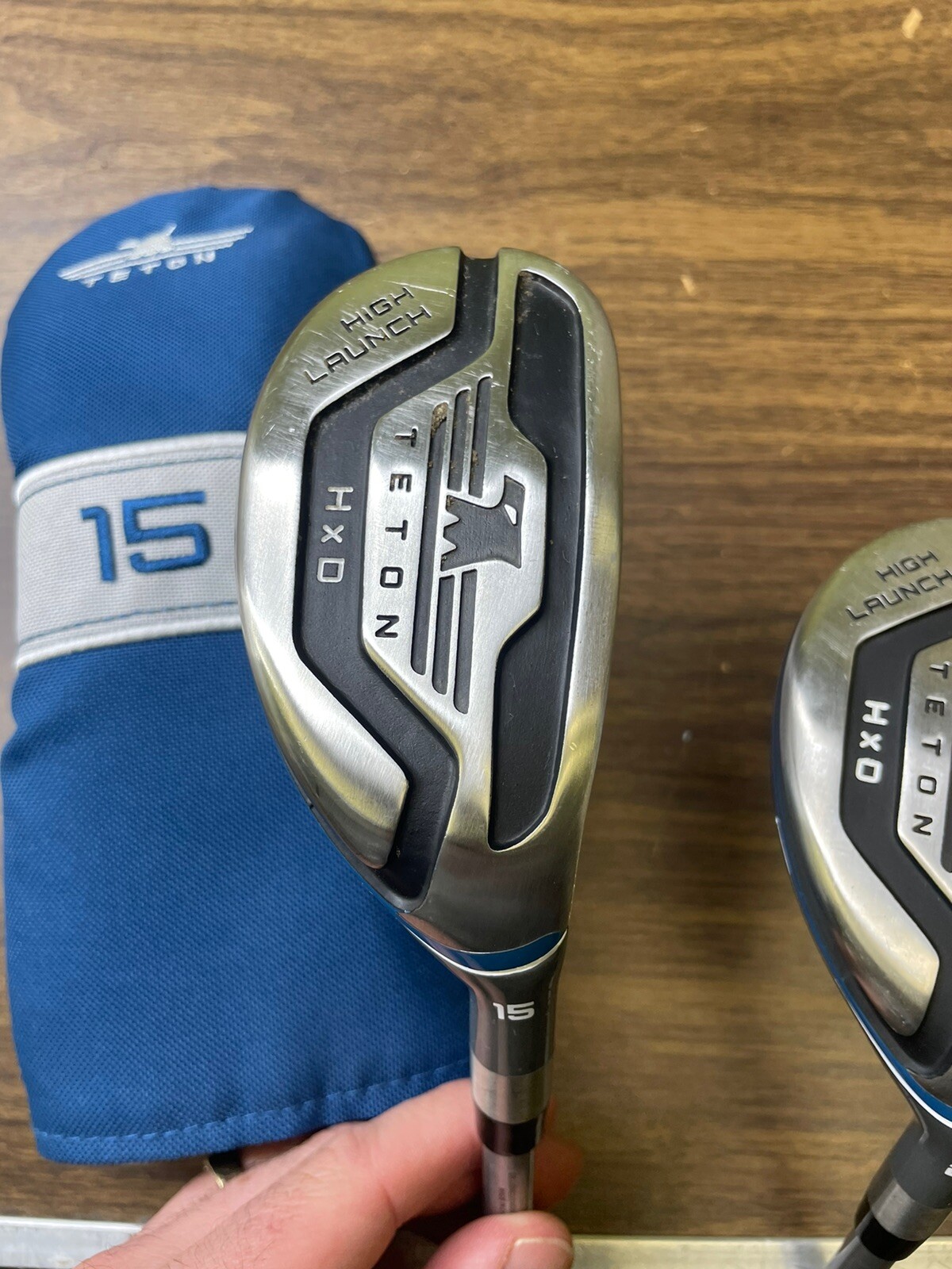 Teton HXD High Launch Hybrid Set (21 &15 Degree, Right Hand, Senior ...