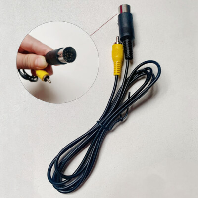 RCA Amp Amplifier Relay Keying Cable 13 Pin Din for Icom IC-706 IC-718 ...