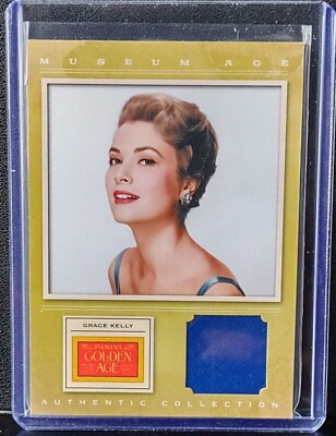 2012 Panini Museum Age Grace Kelly Patch #13 Actress Rear Window | eBay