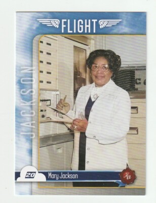 2023 Historic Autograph Company Flight #20 Mary Jackson card ("Hidden ...
