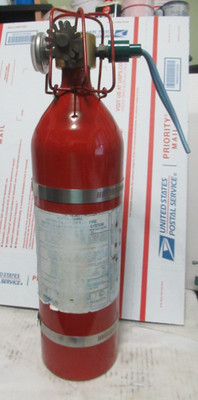 MARINE BOAT HALON 1301 FIRE SAFETY EMERGENCY HALON SYSTEM USED SEA FIRE ...
