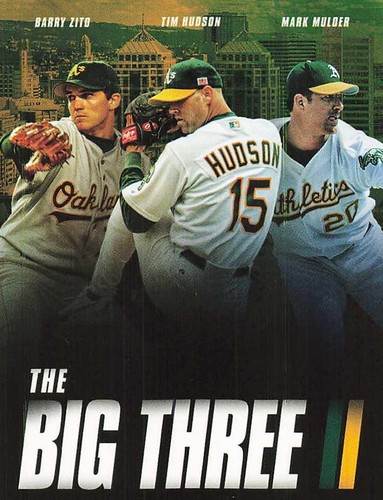 2021 Topps Archives Movie Poster Cards Mark Mulder/Tim Hudson/Barry ...