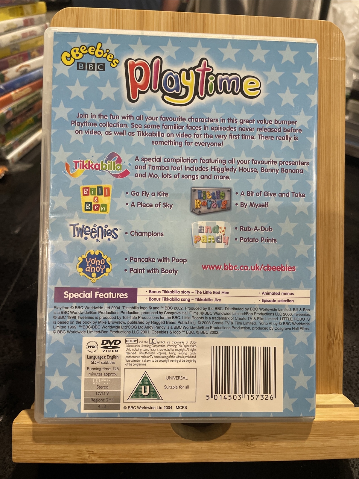 Playtime - Introducing Tikkabilla (DVD, 2004) Region 4 Rare | eBay UK