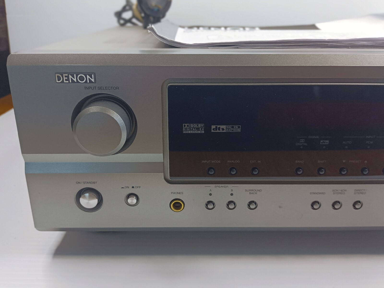 DENON AV Surround Receiver Amplifier AVR 1705 with Remote & Manual ...