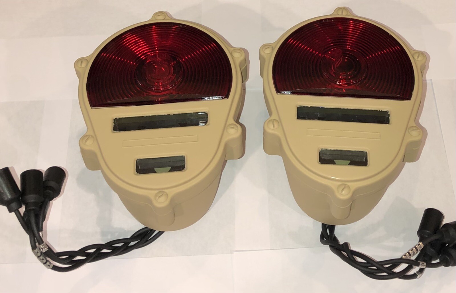 2 TAN MILITARY HUMVEE TAIL LIGHTS M35A2 M35A3 M939 M809 M998 M1101 ...