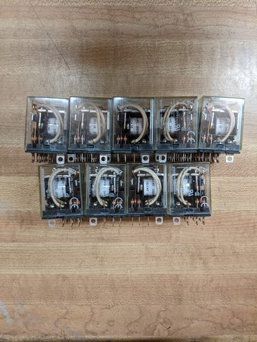 14 Pins - Relay, 4PDT, 10A @ 120V, 10A @ 24V, 24V DC, Gen Purpose Relay ...