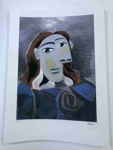 Pablo Picasso Lithography off set cm 50x70 Signing on plate with ...