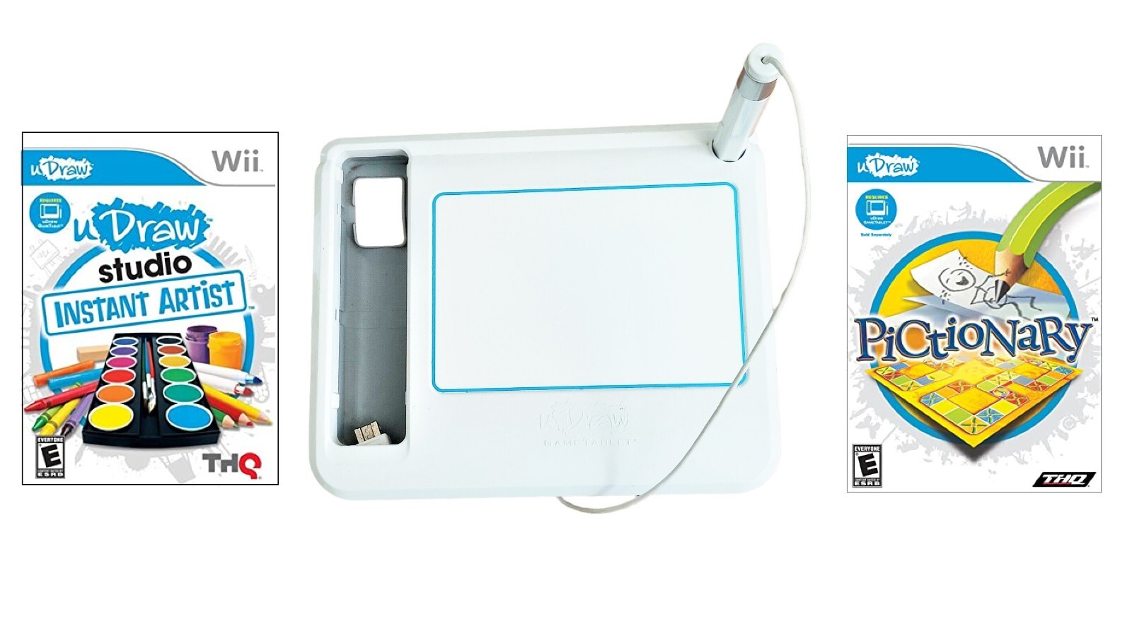 Nintendo Wii uDraw Tablet and Games | eBay