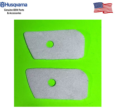 2 PACK of OEM Husqvarna 530150253 Air Filter Fits 124L 124C 125L 125C ...