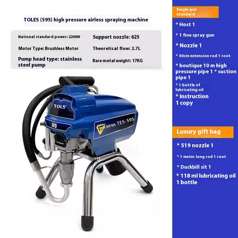 Stand Airless Paint Sprayer Professional Powder Coating Machine ...