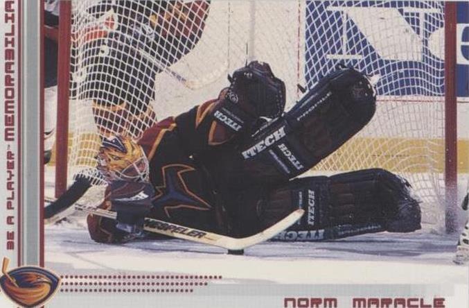 2000-01 In the Game Be A Player Memorabilia - Norm Maracle #164 Ruby ...