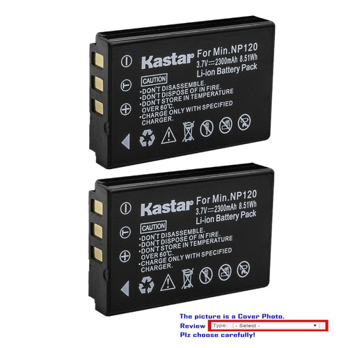 Kastar Battery Pack Replacement for Minolta MN35Z 20MP 35X Optical Zoom ...