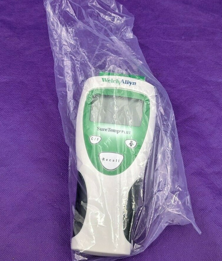 Welch Allyn SureTemp Plus Model 690 Thermometer with Wall Holder 01690 ...