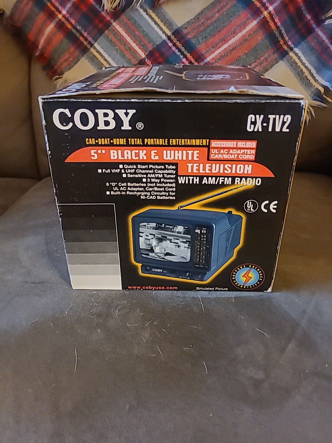 Coby CX-TV2 5" CRT Television for sale online | eBay