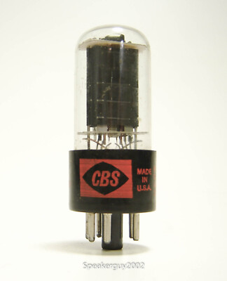 CBS Power Tube / 6W6GT - 6W6 GT / 6043 -- KT | eBay