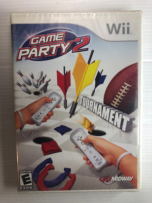 Game Party 2 (Nintendo Wii, 2008) Family Fun -Brand New Sealed ...