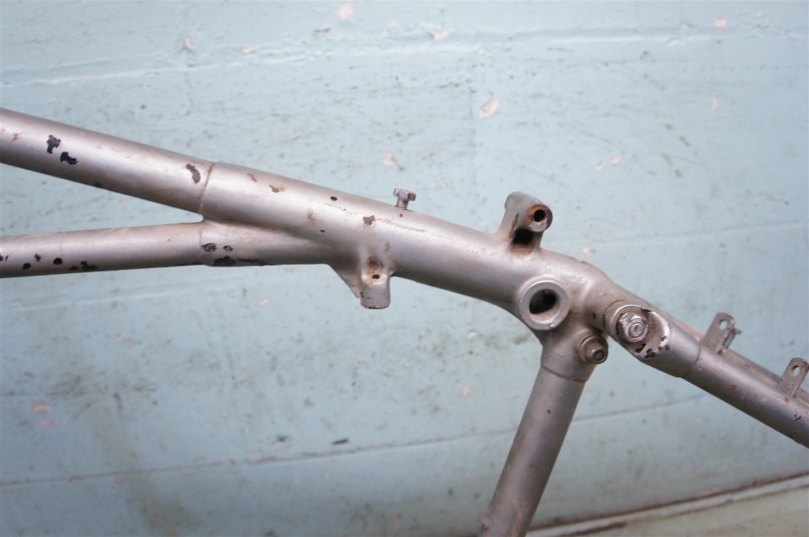 1951 Triumph T100 5T T100C Tiger Alloy Pre unit Rigid *2649A Frame Wow ...