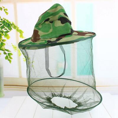 Mosquito Head Net Hat Midge Mosquito Insect Hat Mesh Fishing Head Net ...