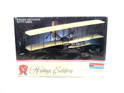Monogram Heritage 6057 Wright Brothers Kitty Hawk 1/39 Scale Model Kit ...