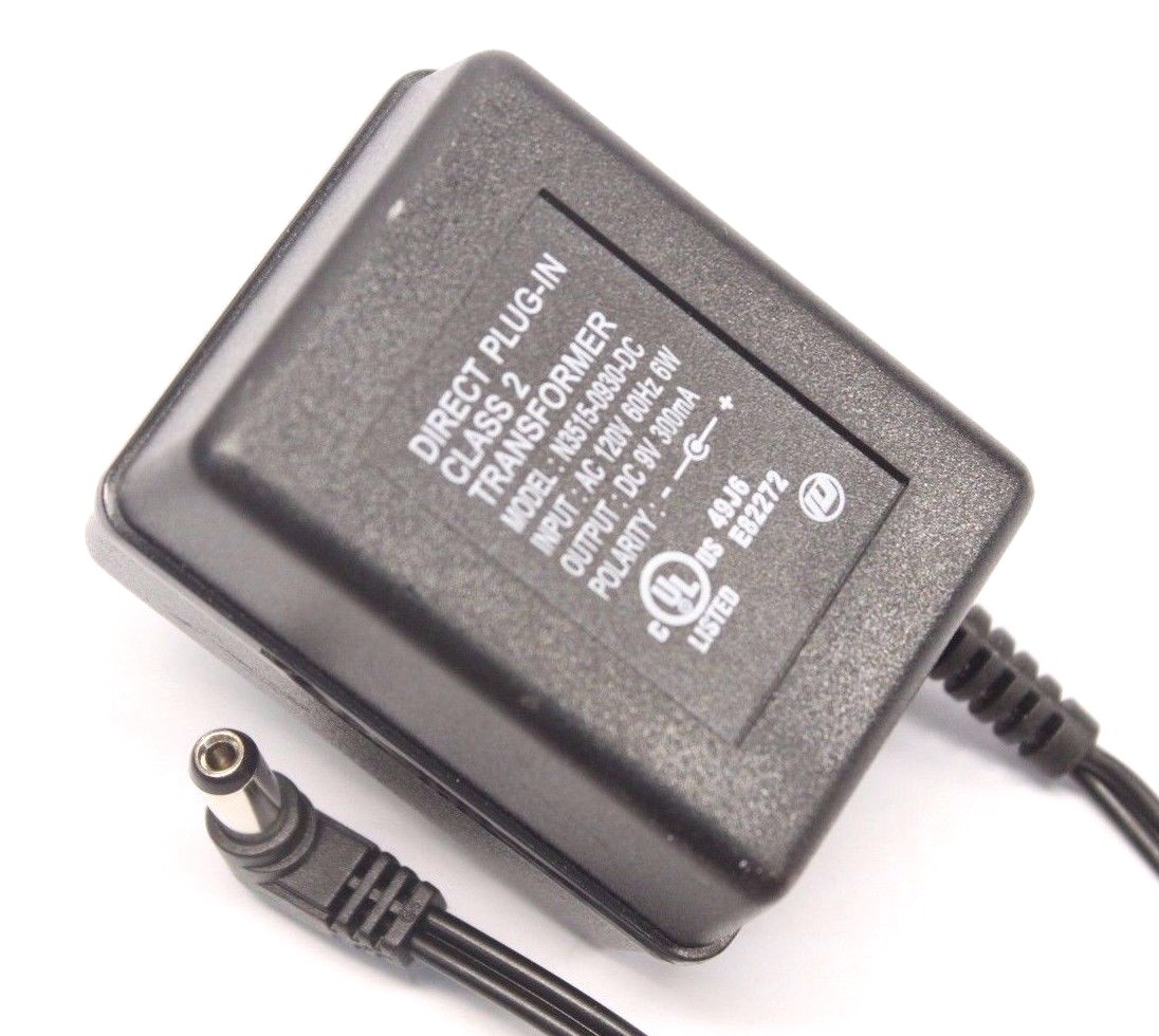 N3515-0930-DC AC DC Power Supply Adapter Charger Output 9V 300mA | eBay