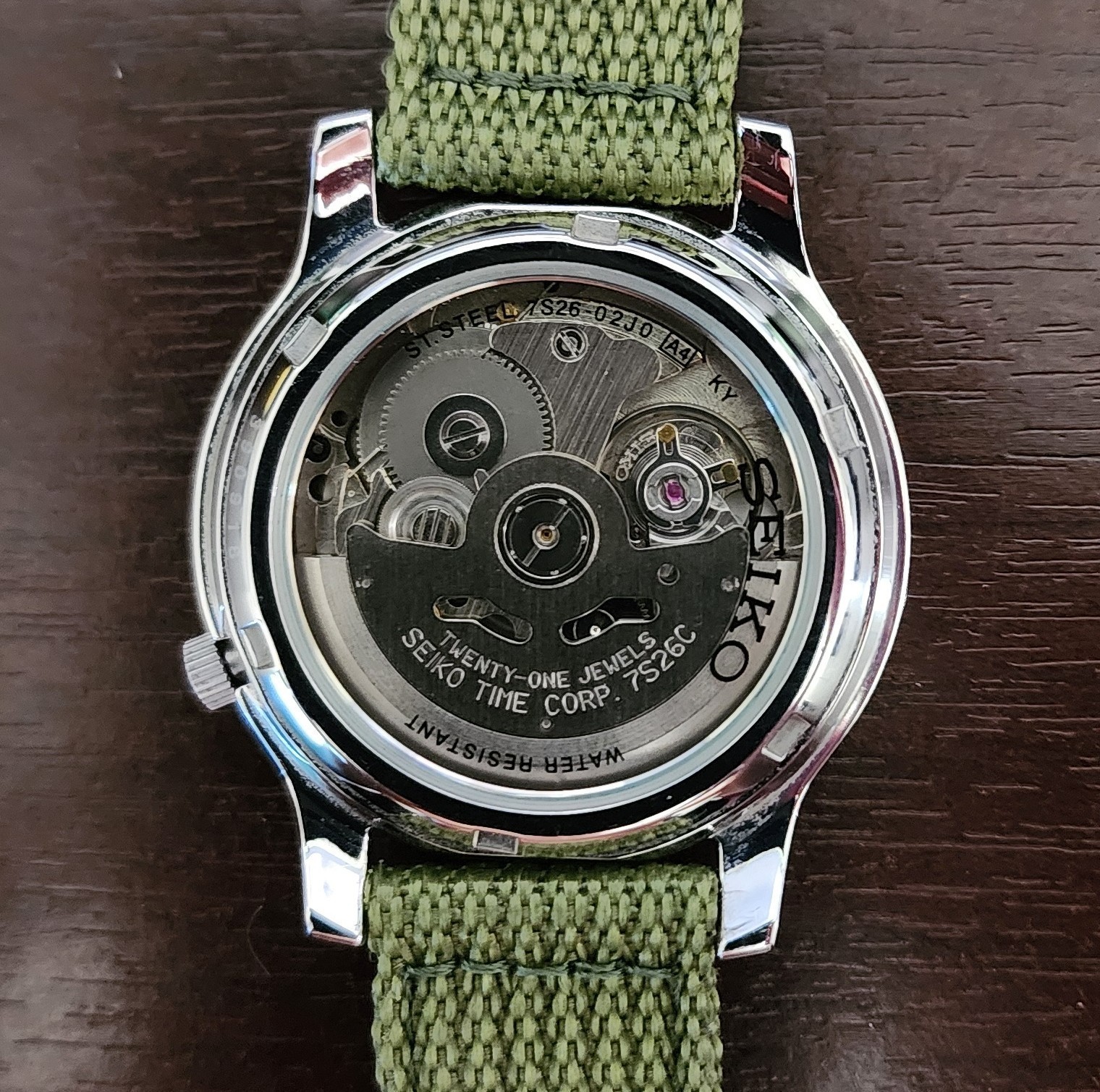 Seiko 5 Sports Green Men's Watch - SNK805K2 - Gem