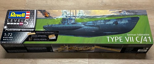 1/72 Revell U-Boat Type VIIC/41 Platinum Edition | eBay