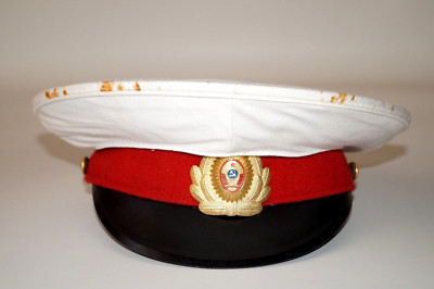 Soviet Police Parade cap With defects Officer cap Made in ussr Original ...