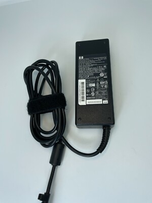 Genuine HP ProBook 4545s 4530s 4525s 4520s 90W Smart AC Power Adapter ...