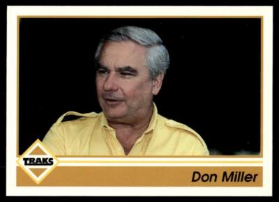 Don Miller 1992 Traks # 39 Base | eBay